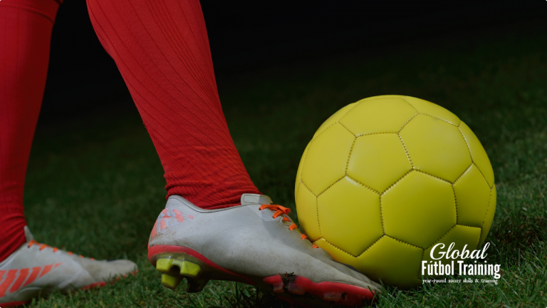 Part of the foot to use in soccer to pass, shoot and trap - video