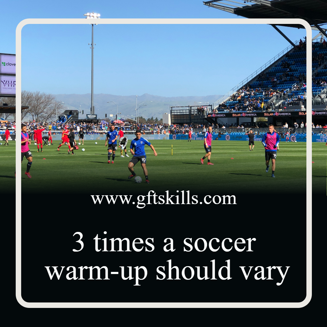 3 times a soccer warm-up should vary top rated football blog