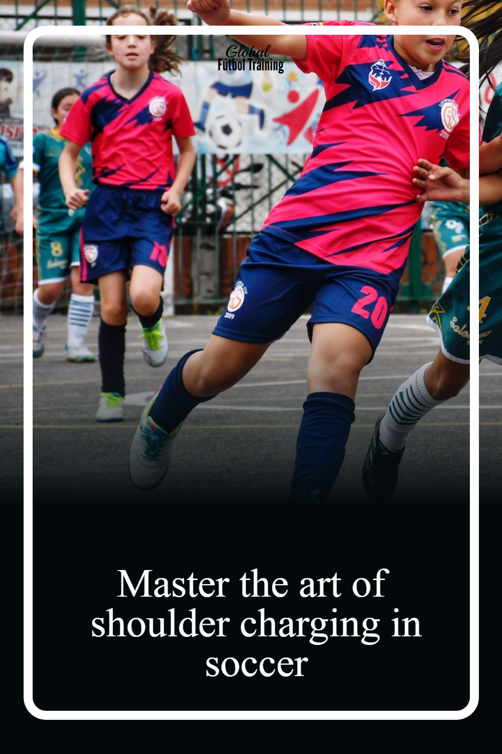 Aggression in Soccer - Learn to shoulder charge and shield - video