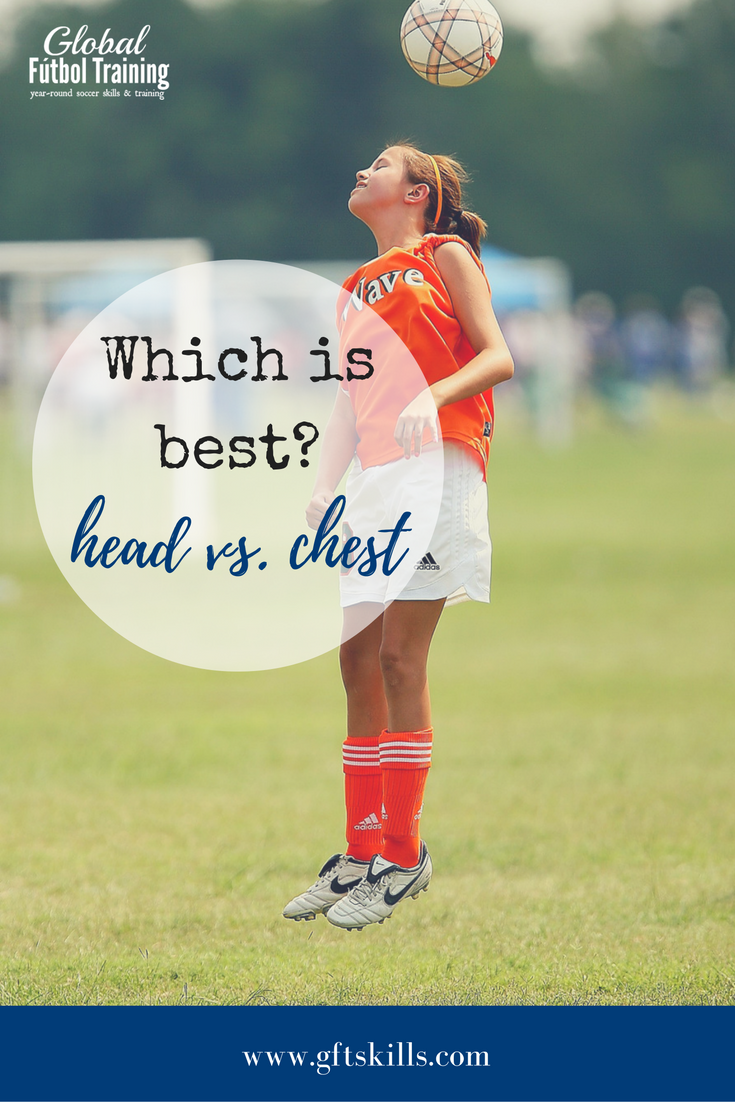 Head or chest [When and how to use these skills in soccer] - video