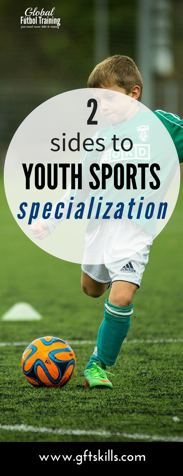 Sports specialization in American youth sports