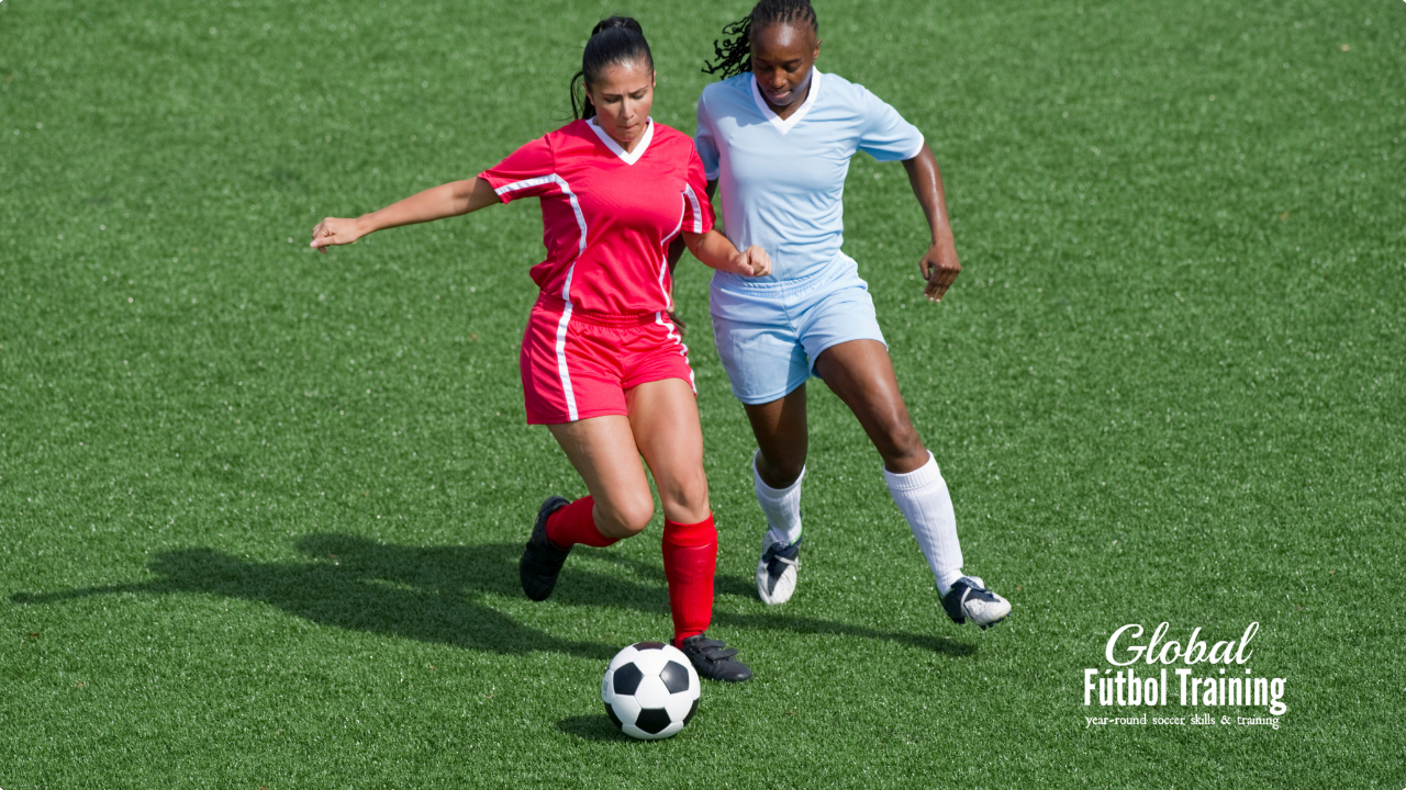 Aggression in Soccer - Learn to shoulder charge and shield - video