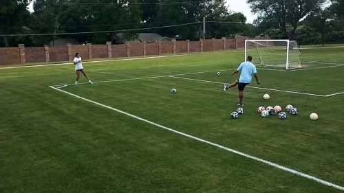 4 ways to receive the ball [2 used most] pros vs youth players