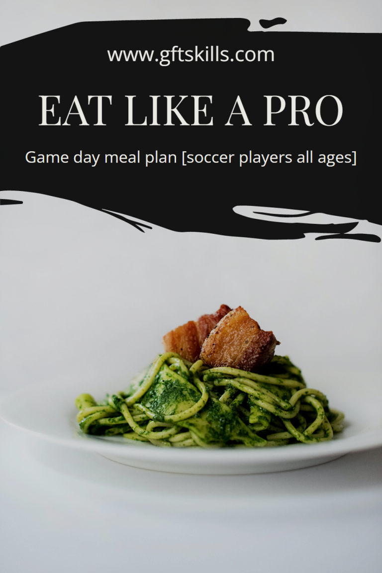Eat like a pro - Game day meal plan [soccer players all ages] video