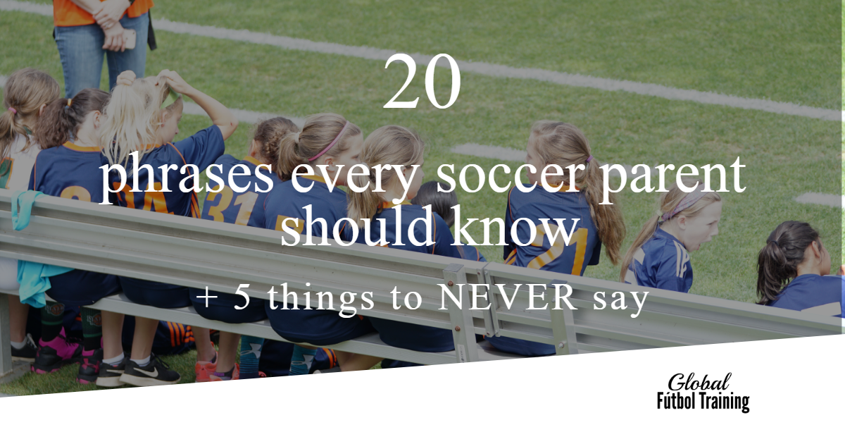 Phrases and terms in soccer [a parents guide]
