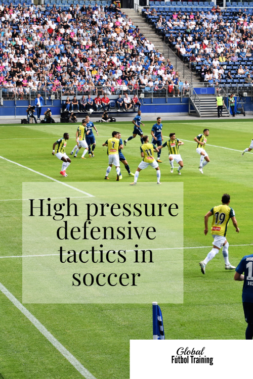 Defensive tactics in soccer [high press] - video