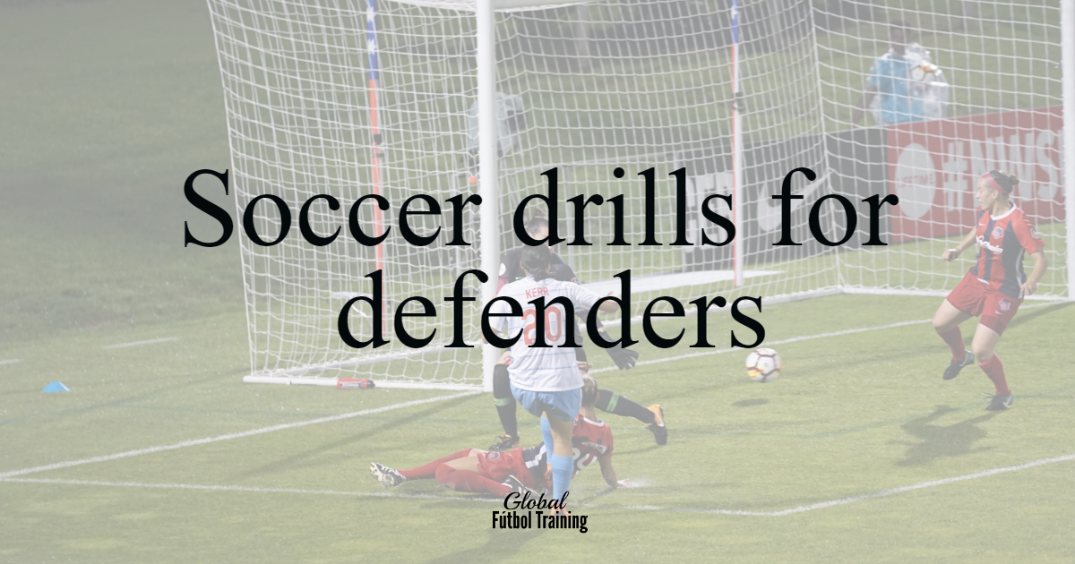 Drills defenders need in soccer / football [aggression & skill] - Video