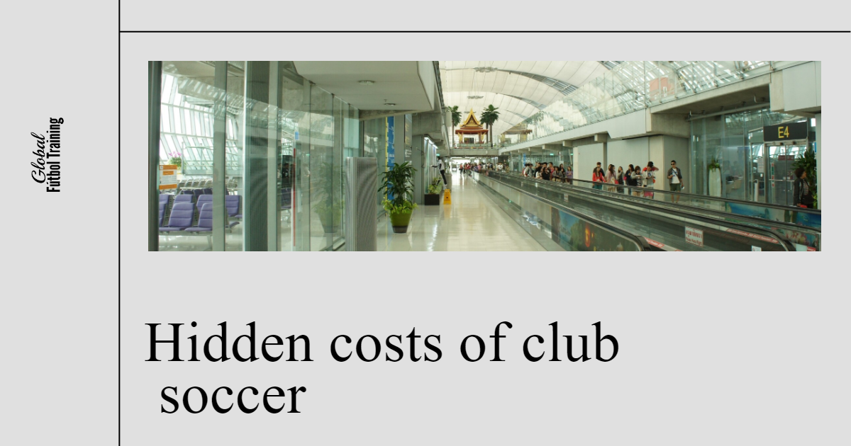 The cost of club soccer - [Uniforms, travel, coaching, fees]