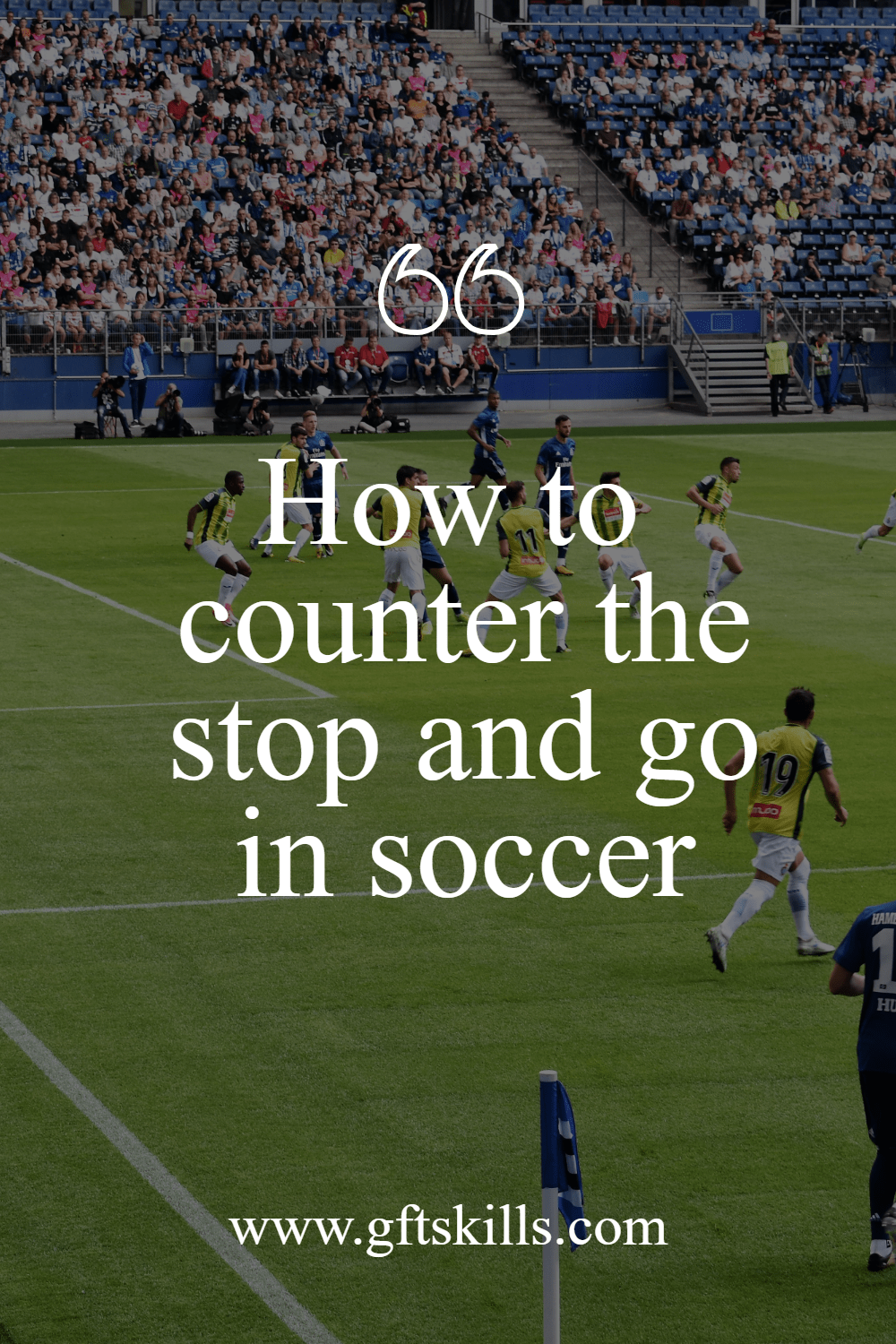 Stop and go soccer moves for advanced or novice players - video