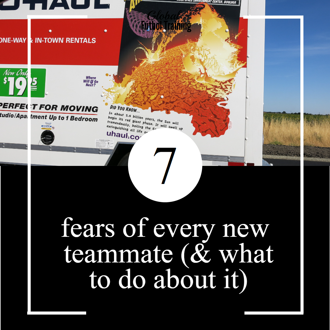 7 fears of every new teammate - youth soccer tips every kid needs to know